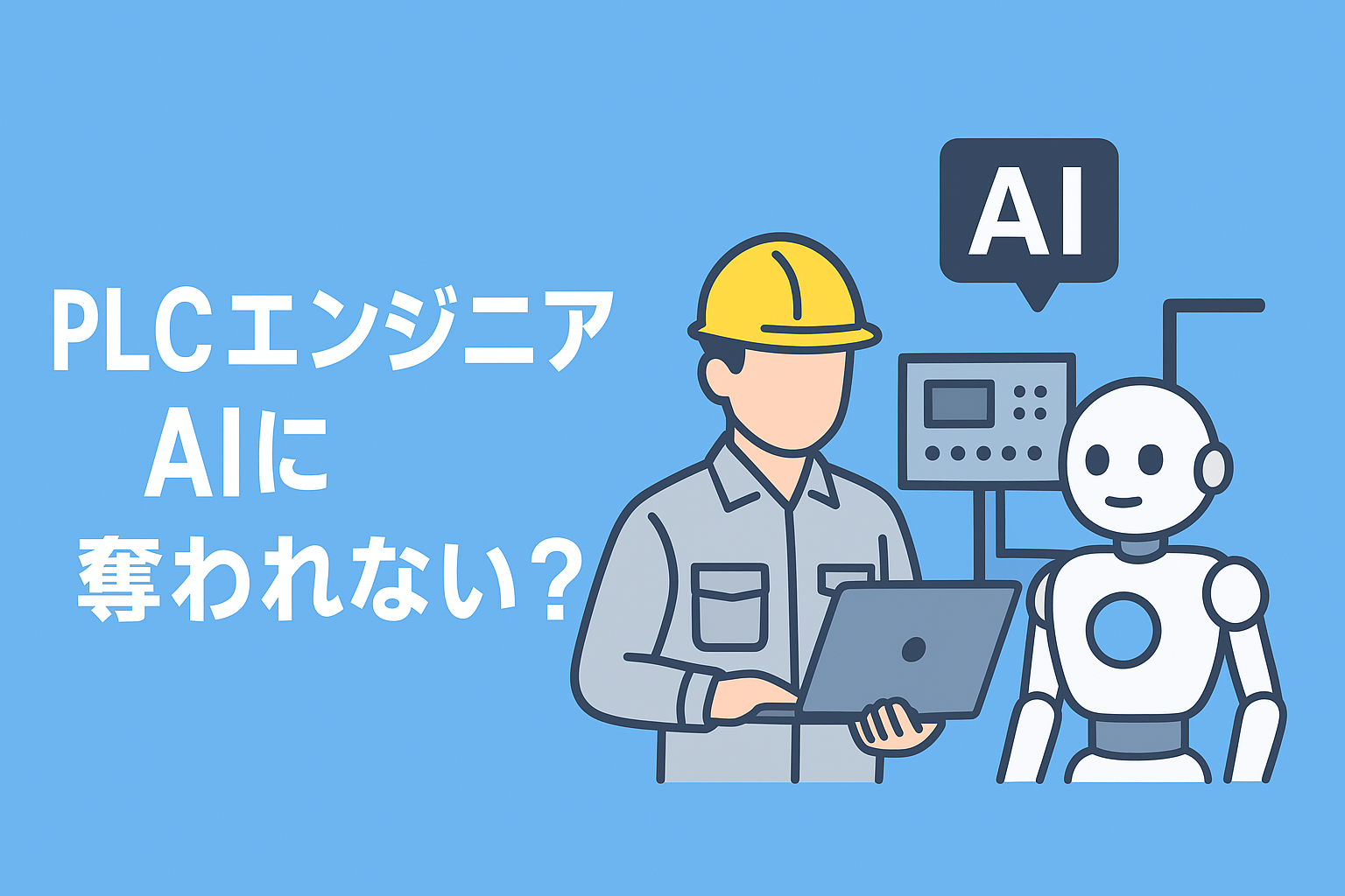 PLCエンジニアはAIに奪われない？その理由と将来性を解説 - Control Career